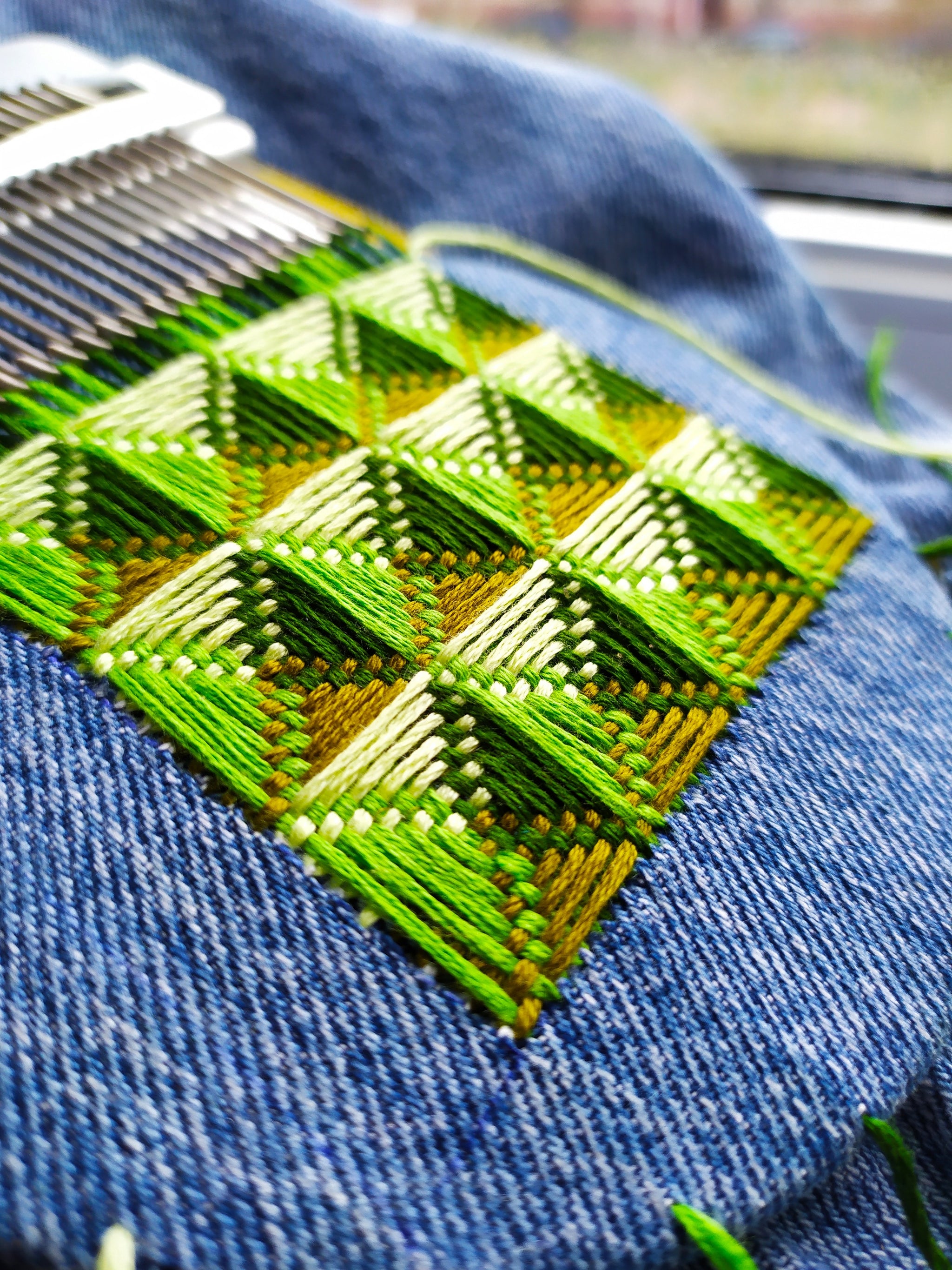 Big speedweve type,(28 hooks) small loom (without box) – Small Loom